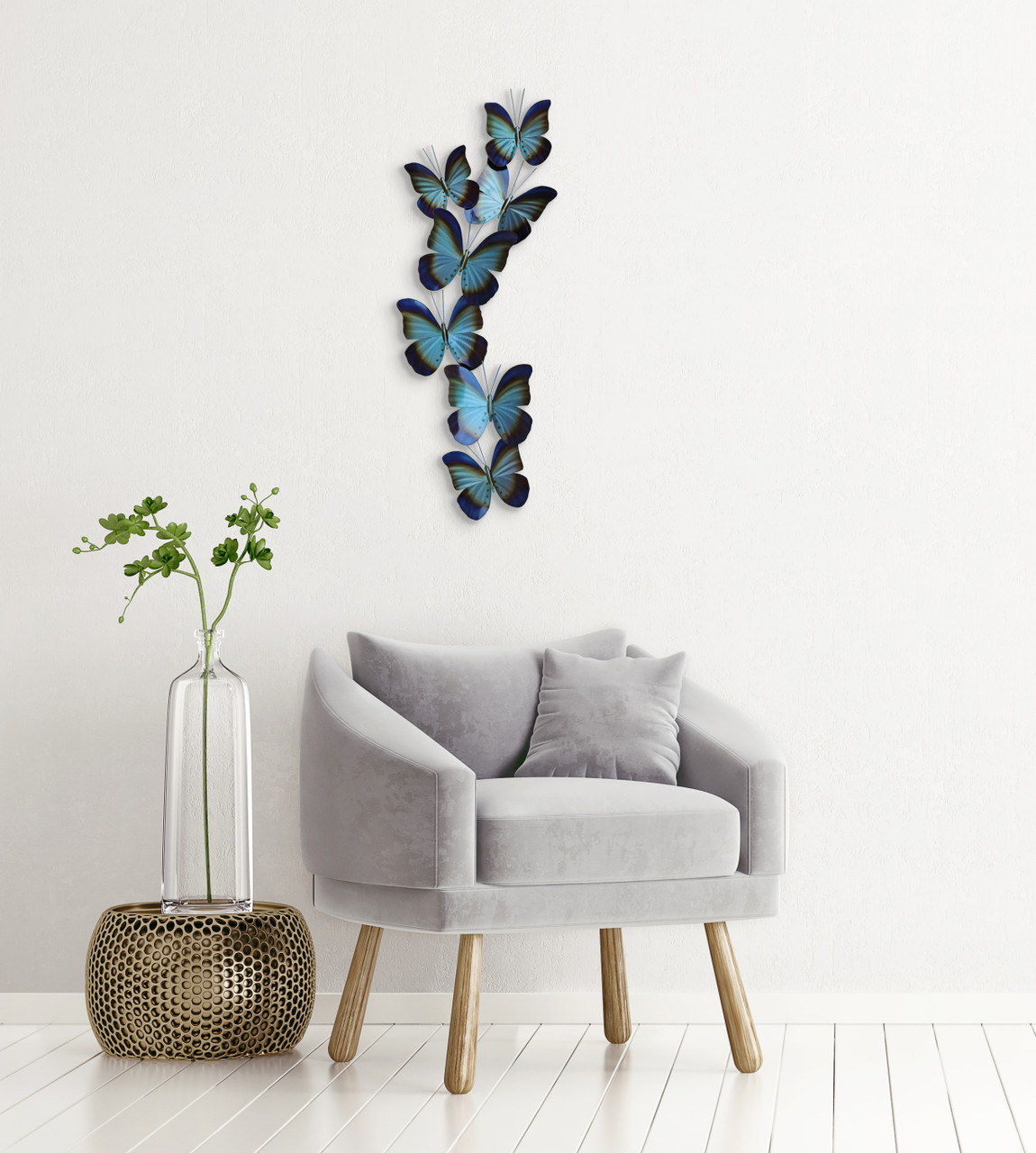 Metal Butterflies, Wall Sculpture