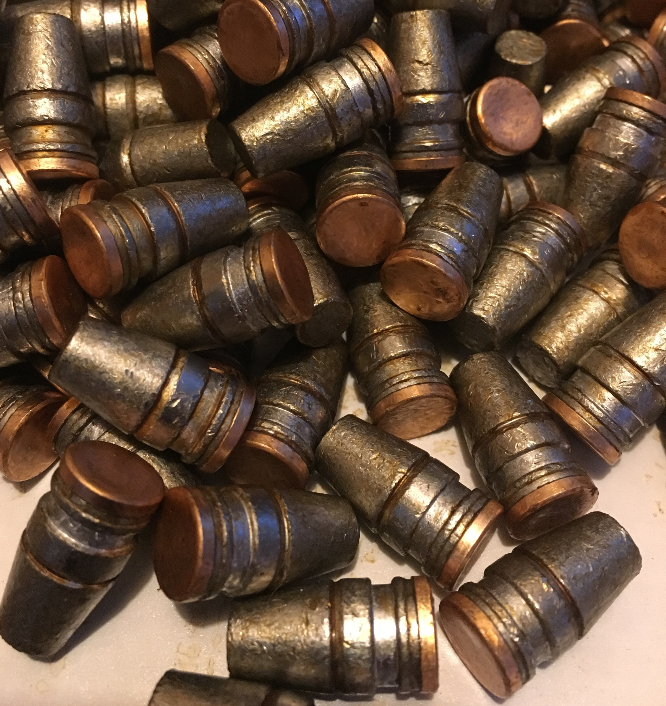 40 Cal / 10mm .401 175gr SWC hardcast lead bullet