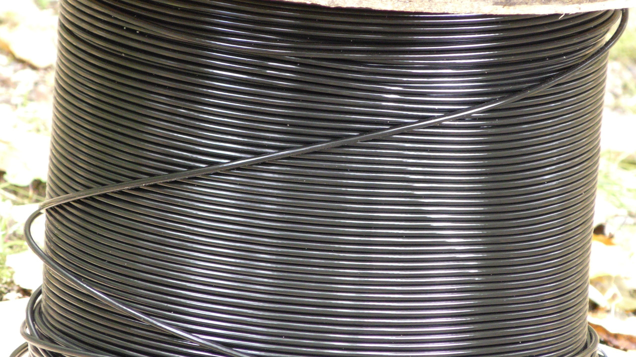 8-ga. Black Monofilament Tension Wire - 333'
