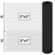 7' High Welded Wire Graduated Deer Fence Kit - 1x2" - 2x2" Mesh