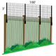 3' x 100' Fence Extension System | Add height to your existing fence