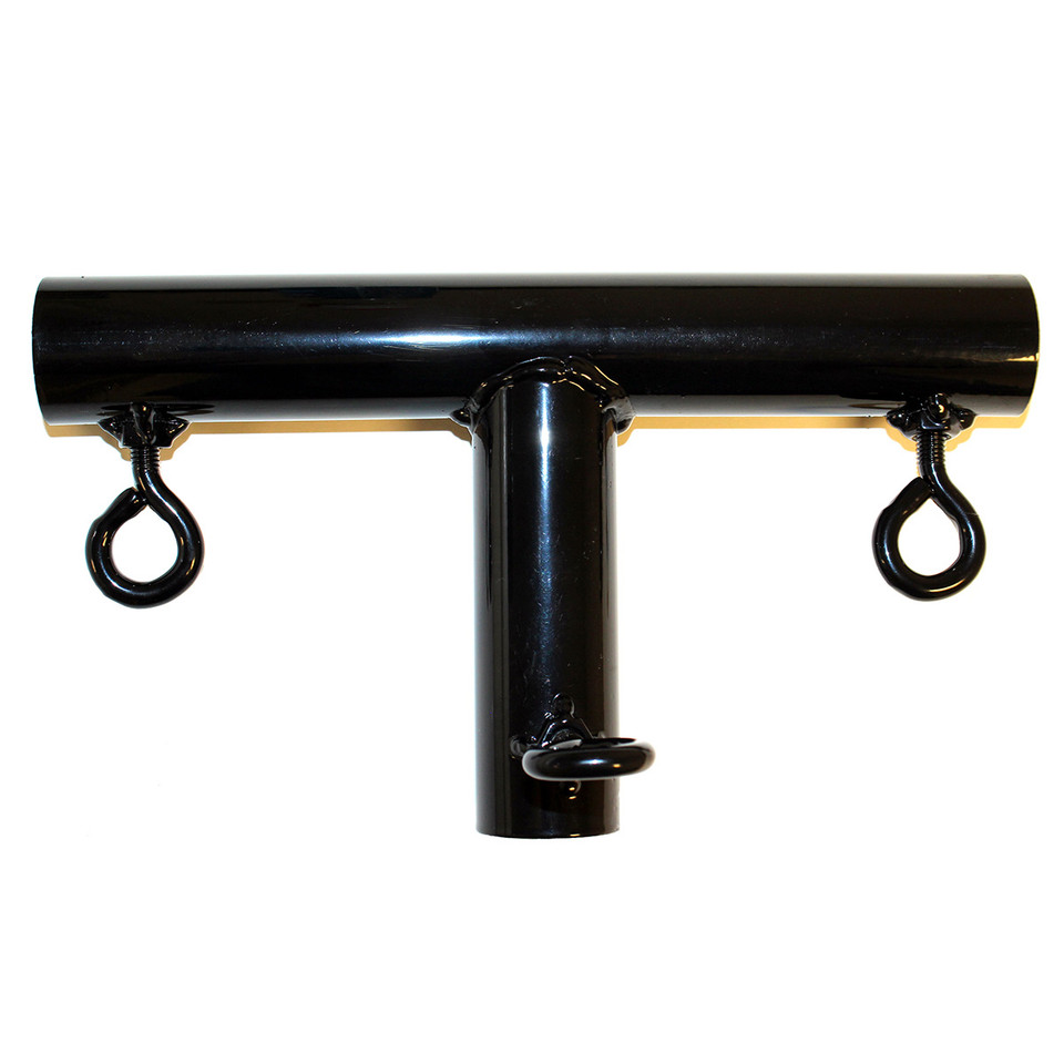 1 3/8" T Shaped Canopy Fitting- Black - DeerBusters.com