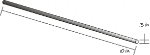 10" Brace Pins - 5-Pack