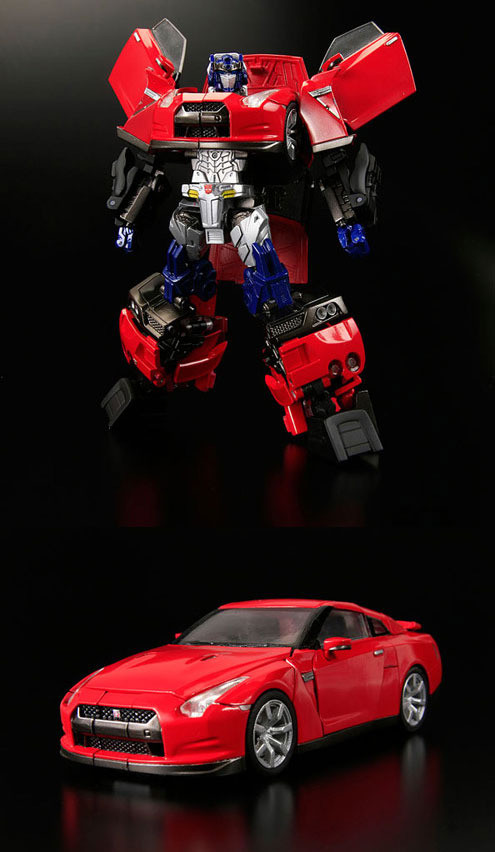 Alternity A-01 Nissan GT-R Convoy Red - Ages Three And Up