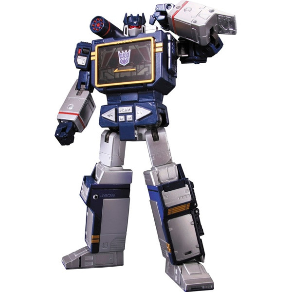 Transformers Year Of Goat Platinum Masterpiece MP-13 Soundwave with 5 Tapes