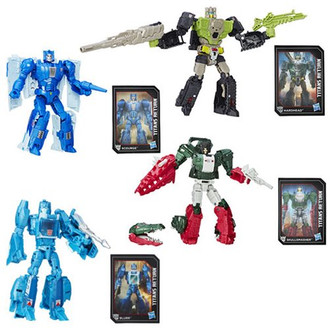 Transformers Generations Titans Return - Deluxe Wave 1 - Set of 4