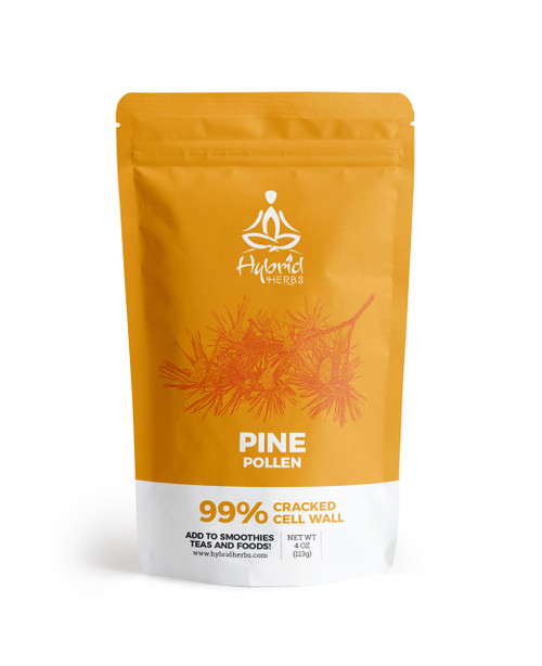 Raw Wild Pine Pollen Powder - Highest Quality - Vegan Superfood