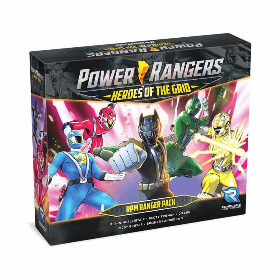 Power Rangers: Heroes of the Grid - RPM Ranger Pack - Cardhaus Games