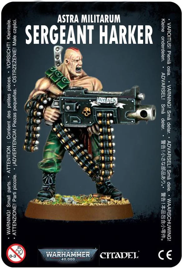 Gunnery Sergeant Harker - Cardhaus Games