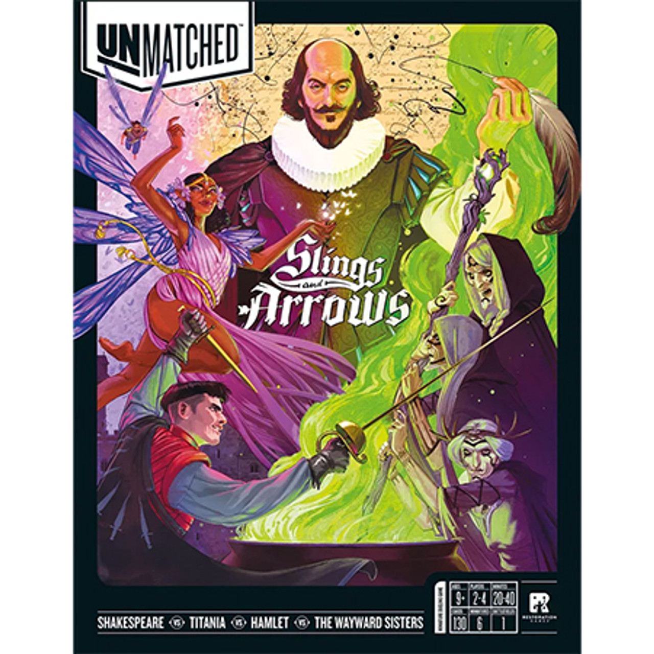 Unmatched Slings & Arrows - Cardhaus Games