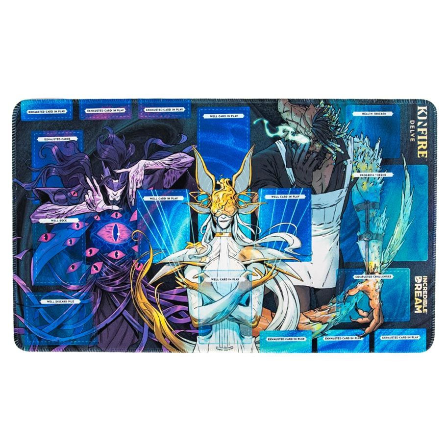 Kinfire Delve: Playmat - Cardhaus Games