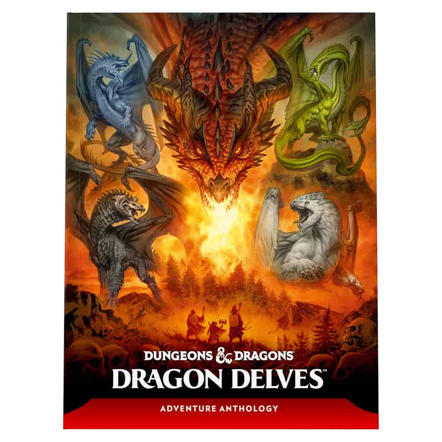 Dungeons & Dragons: Dragon Delves Standard Cover (2025) - Cardhaus Games