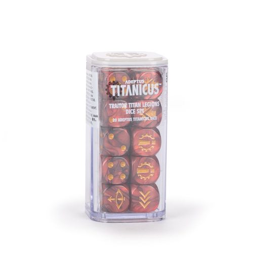 Warhammer: Adeptus Titanicus - Traitor Titan Legions Dice - Cardhaus Games