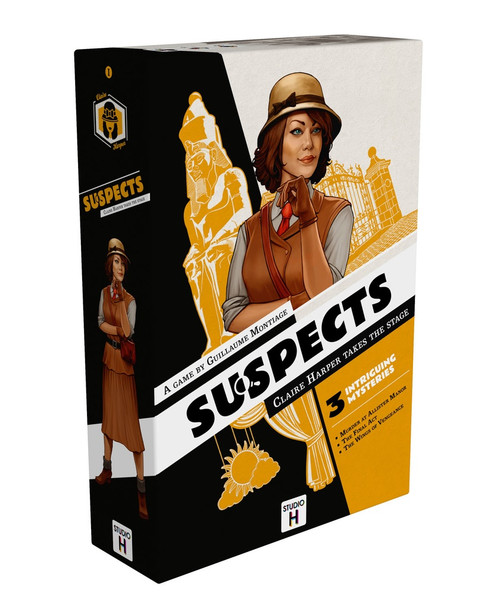 Suspects: Claire Harper Takes the Stage - Cardhaus Games