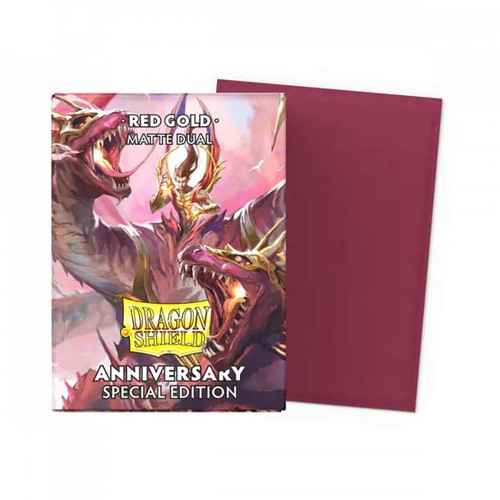Dragon Shield : Matte Dual Special Edition: Red and Gold (100 CT ...