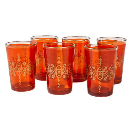 Moroccan Tea Glasses by Sheherazade® Homes