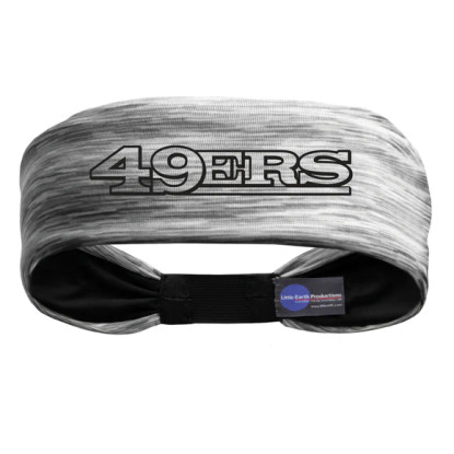 San Francisco 49ers Two Toned Tigerspace Headband with Team Logo by ...
