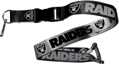 Oakland Raider Reversible Lanyard