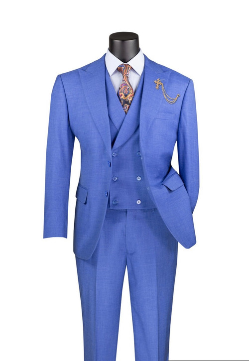 MV2K-2 French Blue - GQ Gentlemen's Quarters Fashion By GQ