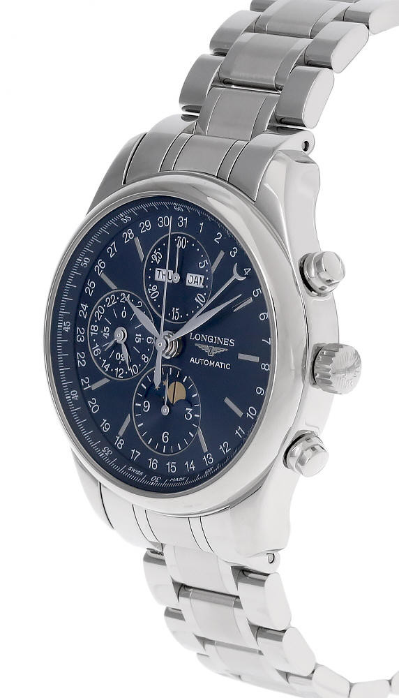 LONGINES Master Collection Blue Dial 42MM Leather Men's Watch L29204920