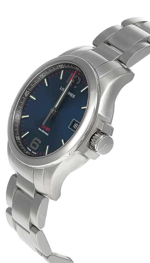 LONGINES Conquest 39MM Automatic SS Blue Dial Men's Watch L36764996 ...