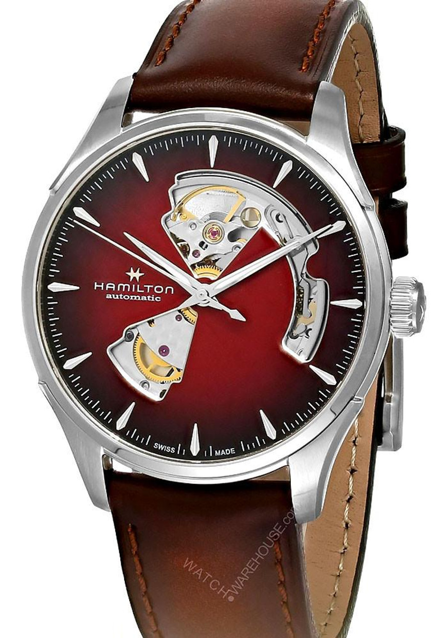 HAMILTON Jazzmaster Open Heart Automatic 40MM Men's Watch H32675570 | Fast & Free US Shipping ...