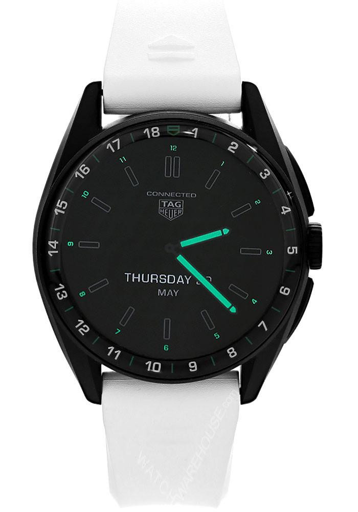 Tag Heuer Connected Calibre E4 Golf Edition 42MM Titanium Smartwatch ...