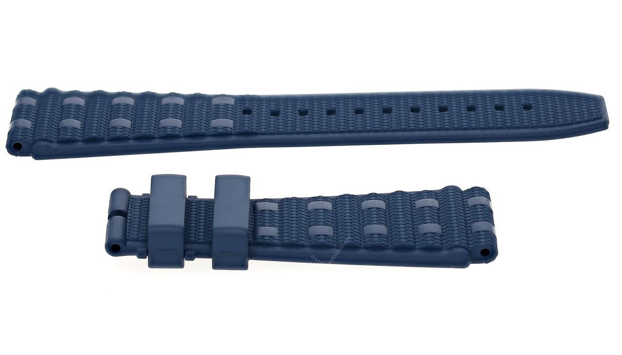 BREITLING Blue 22MM Rouleaux Rubber Strap 301SS | Fast & Free US ...