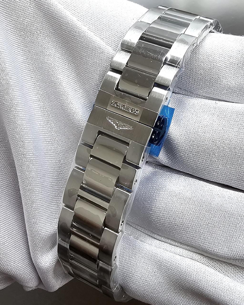 LONGINES Conquest Quartz SS 30MM 11 Diamond Blue Dial Women's Watch L3 ...