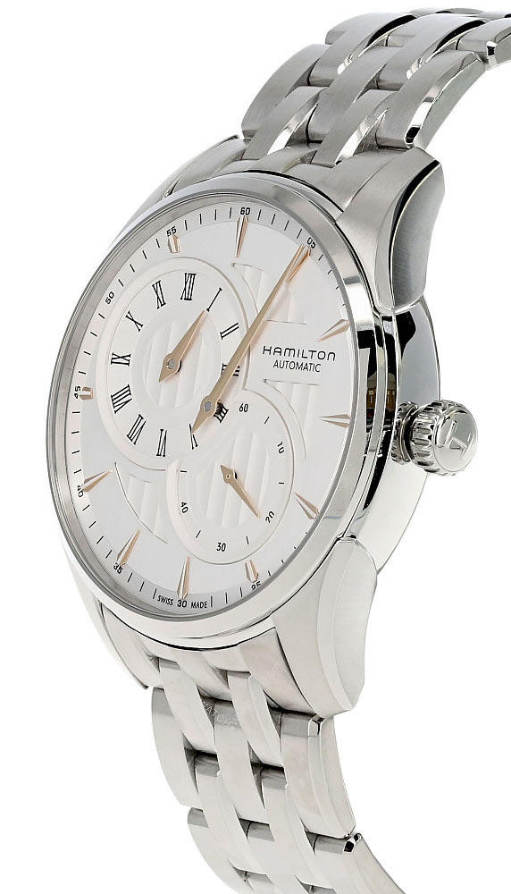 HAMILTON Jazzmaster Regulator AUTO Silver Dial Men's Watch H42615151 ...