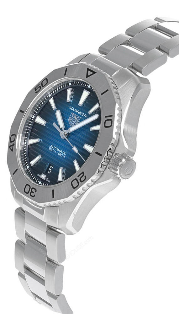 TAG HEUER Aquaracer Professional 200 Date 40MM SS Men's Watch CBP1110 ...