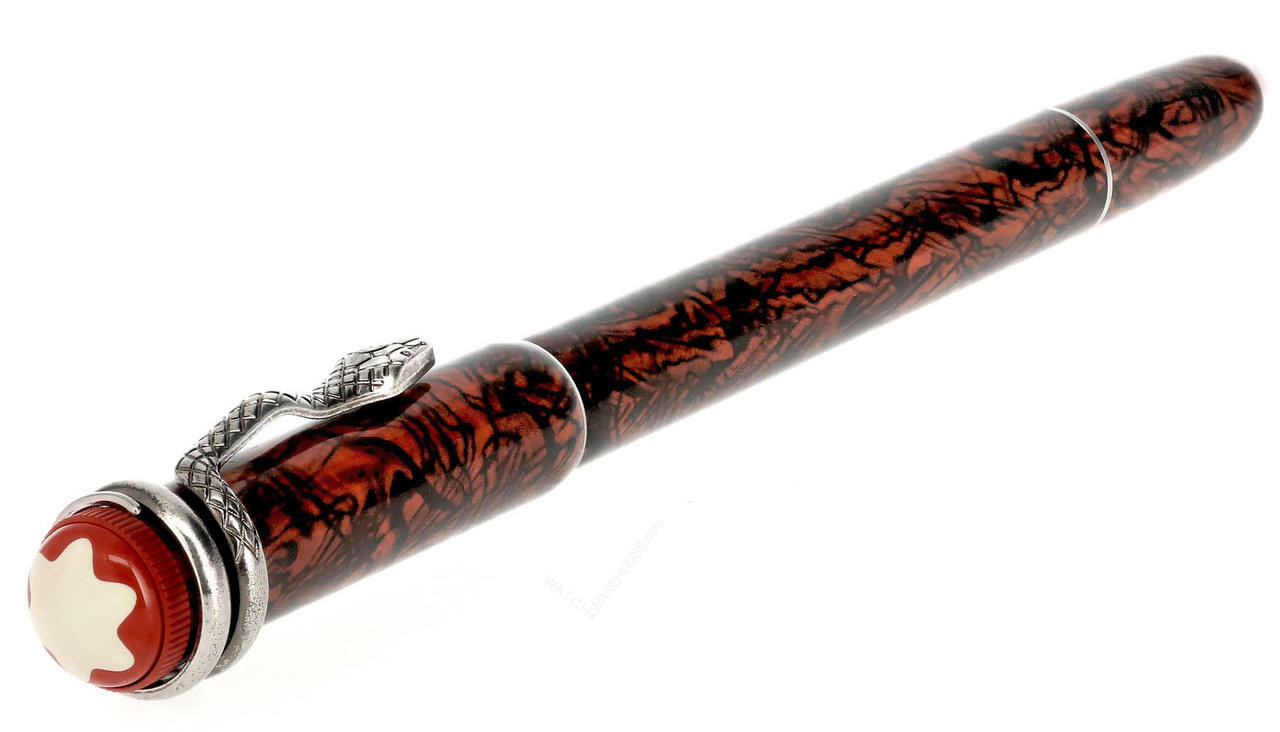 MONTBLANC Heritage Rouge et Noir SP-Edition Marble Ballpoint Pen 119854 ...