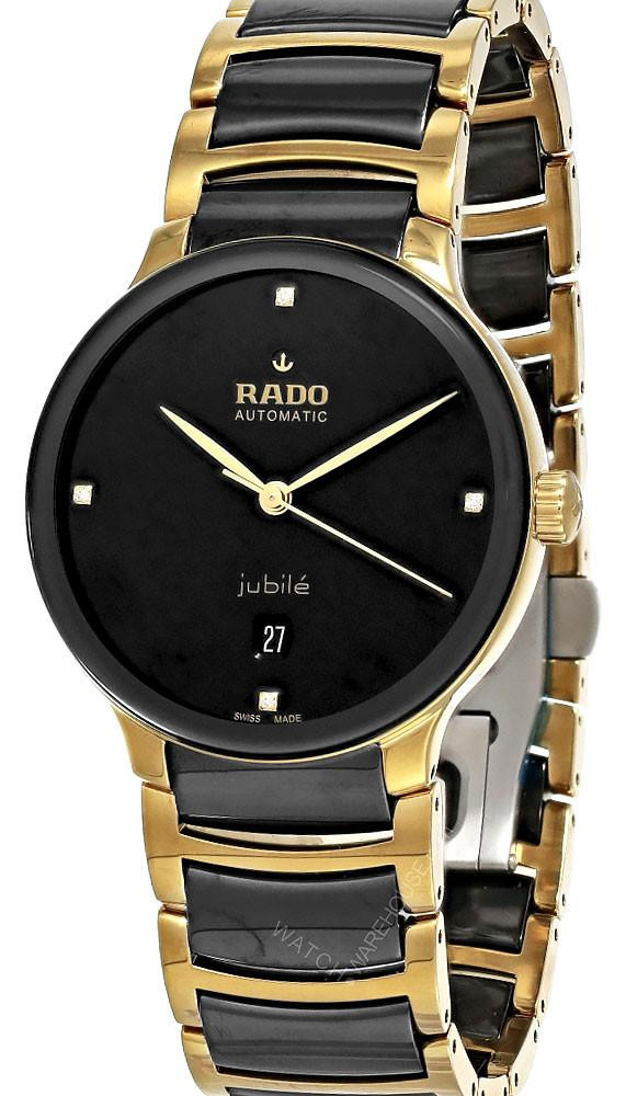 RADO Centric Automatic 39.5MM 4 Diamond Unisex Watch R30008712 | Fast ...