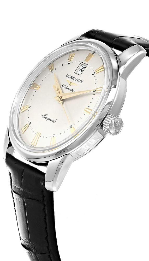 LONGINES Conquest 39MM Automatic Stainless Steel Men's Watch L36764766 ...