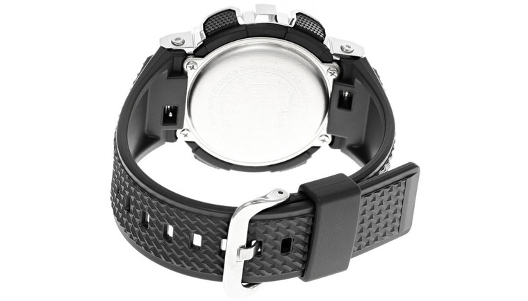CASIO G-SHOCK Analog/Digital Black Resin Men's Watch GM110-1A | Fast ...