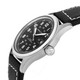 HAMILTON Khaki Field 38MM BLK Leather Automatic Men's Watch H70455733 ...