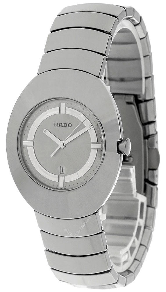 RADO Ovation Limited Edition 35MM Gray Dial Ceramic Watch R26493122 ...