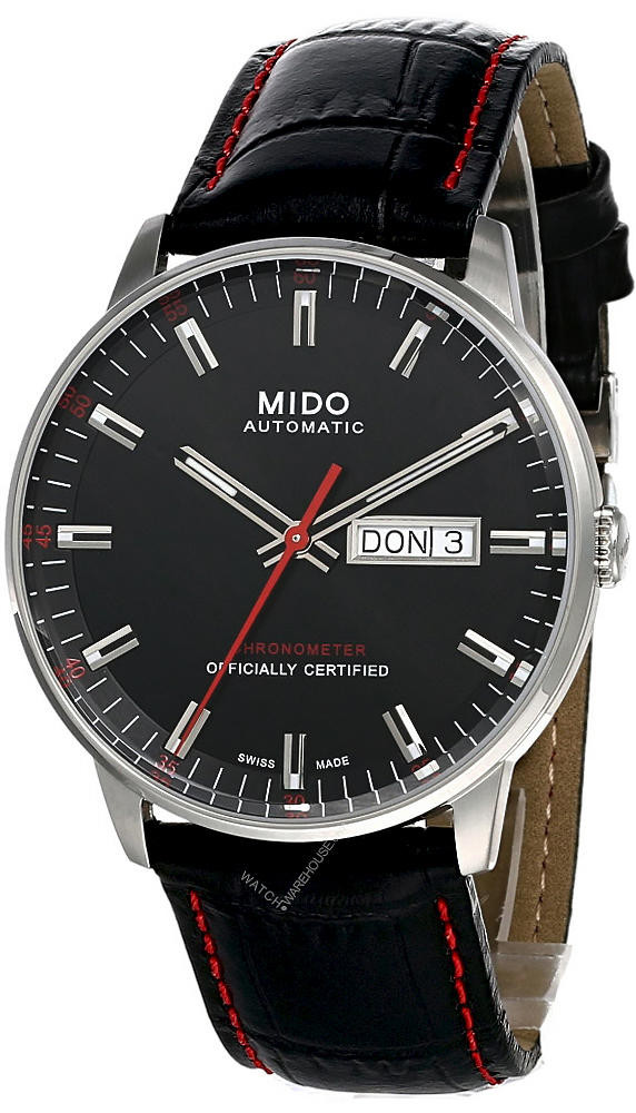 MIDO Commander II 40MM AUTO Black Dial Men's Watch M0214311605100 ...