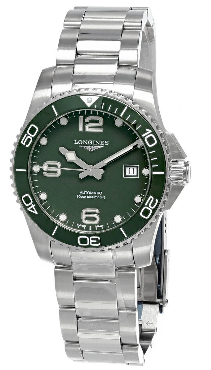 LONGINES HydroConquest Automatic 41MM Men's Watch L3.781.4.06.6 ...