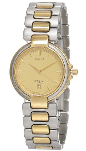 Citizen Noblia Gold Dial 2-tone SS Women's Watch 7060377 | Fast & Free ...