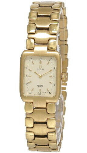 Citizen Noblia Cream Dial Gold-tone SS Women's Watch SZ1212 | Fast ...