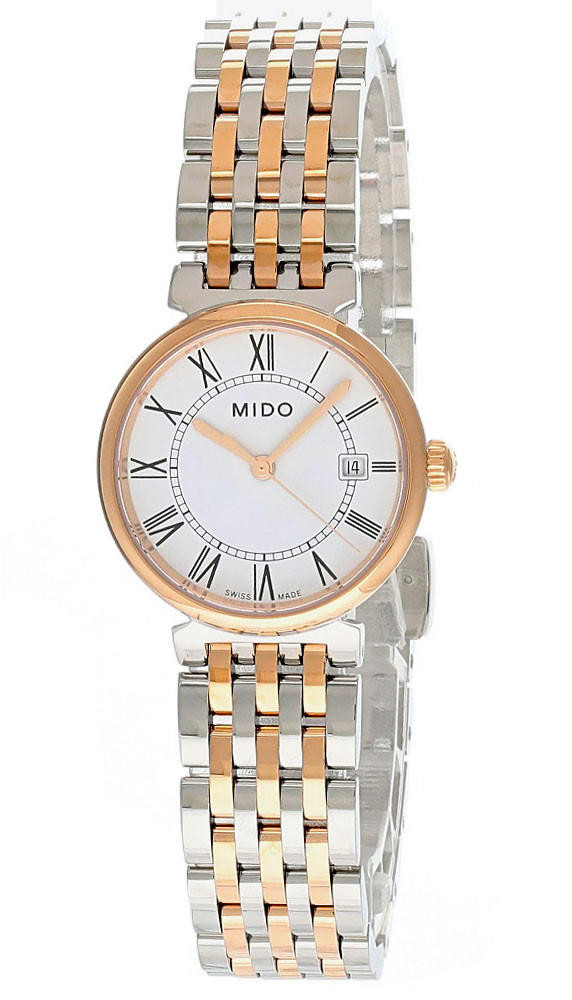 MIDO Dorada 25MM Quartz SS Two-Tone Women's Watch M033.210.22.013.00 ...