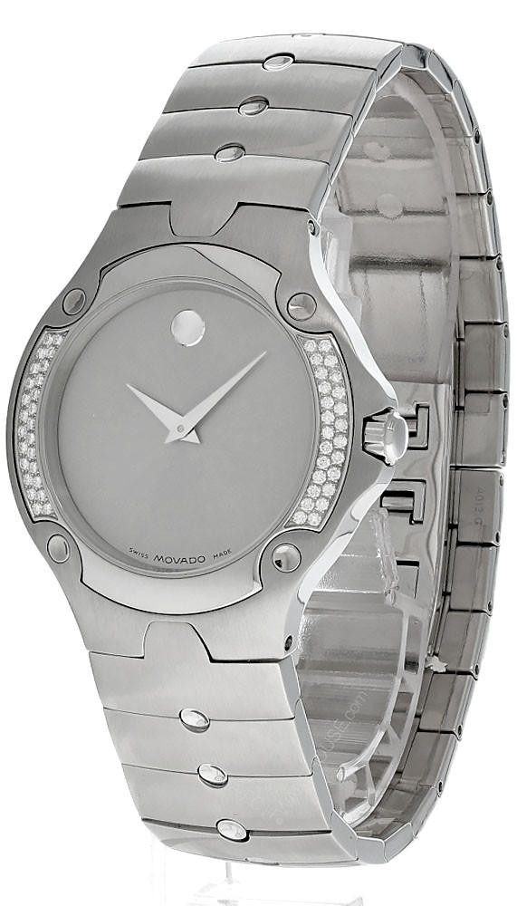 MOVADO Museum Sports Edition 38MM SS Silver Dial Unisex Watch 84.G1 ...