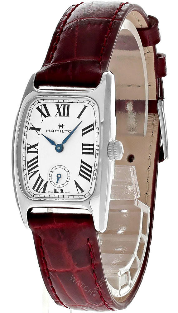 HAMILTON American Classic Boulton M White Dial Women's Watch H13321811 ...