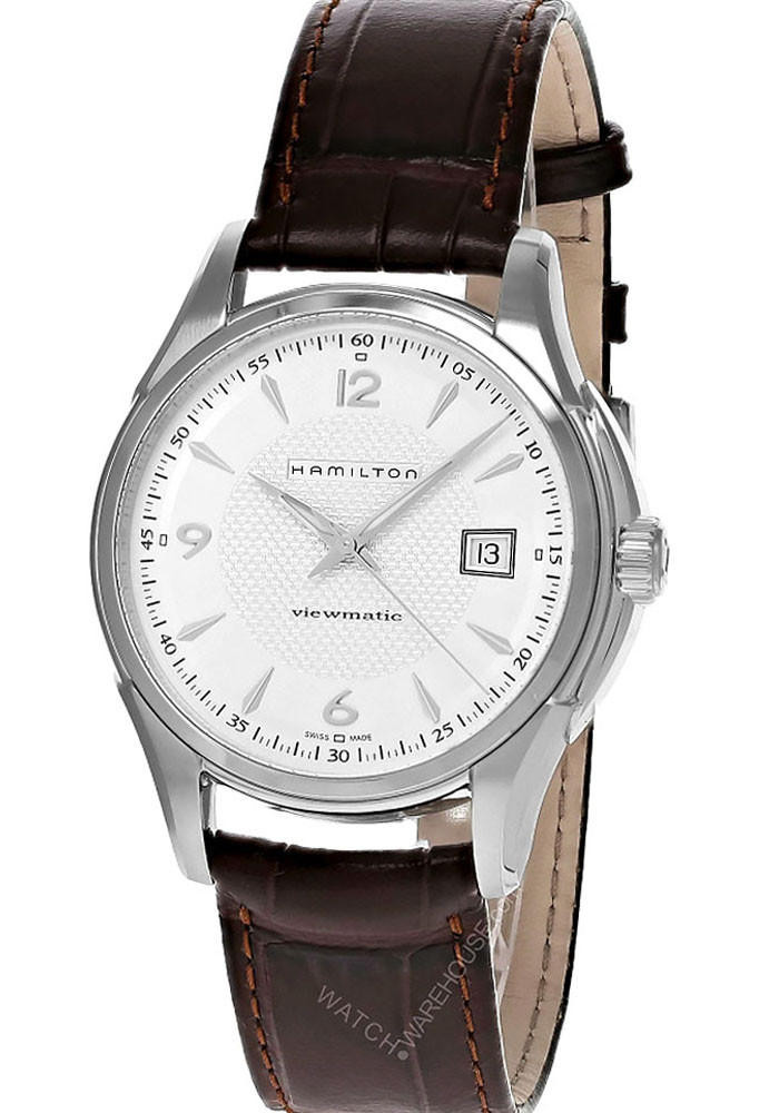 HAMILTON Jazzmaster Viewmatic AUTO 40MM Silver Dial Men's Watch ...