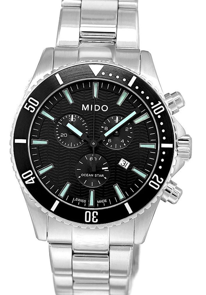MIDO Ocean Star Quartz 42.5MM Men's Watch M026.417.11.051.00 ...