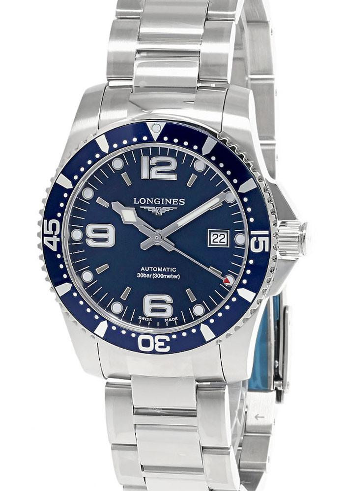 LONGINES HydroConquest Automatic 41MM Blue Dial Men's Watch L37424966 / L3.742.4.96.6 | Fast ...