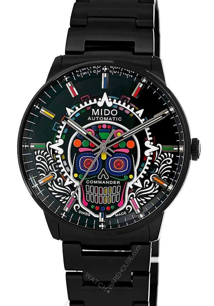 MIDO Commander Círculo de Luz Limited Edition 42MM Men's Watch M021.626 ...