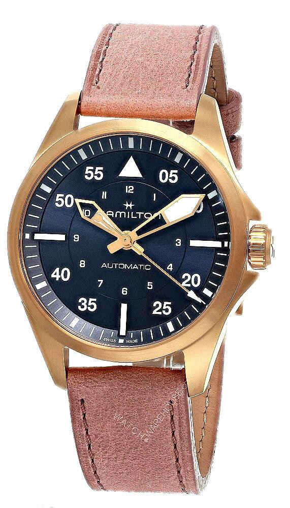 HAMILTON Khaki Aviation Pilot Automatic 36MM Women's Watch H76245840 ...