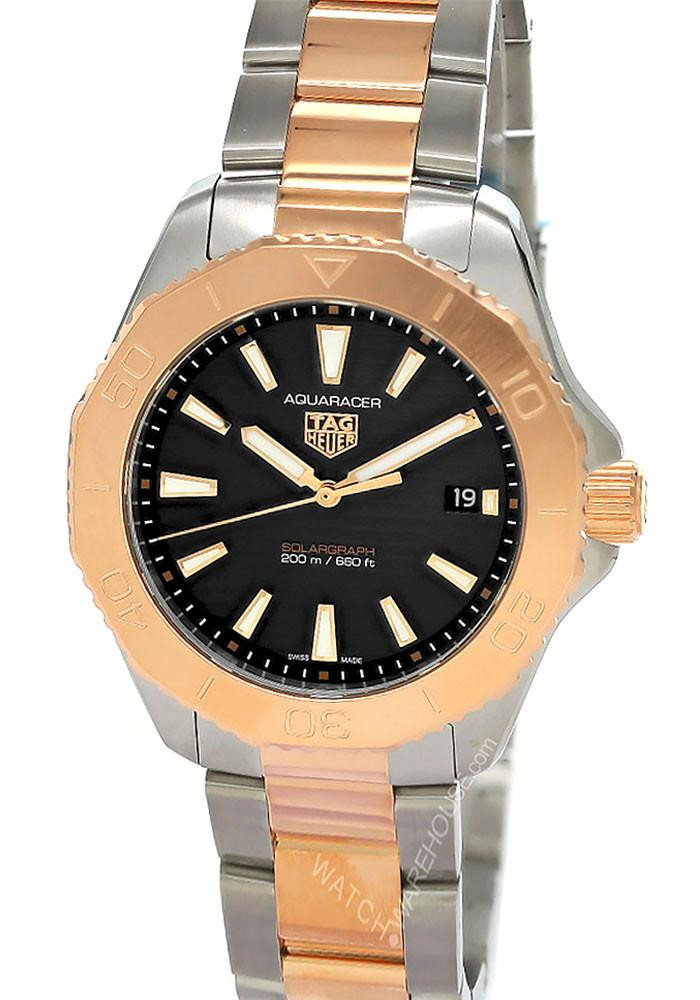 TAG HEUER Aquaracer Professional 200 Solargraph 40MM Men's Watch ...